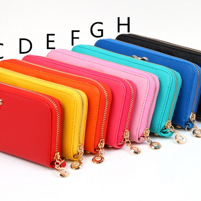 Ms. Cute Bow Cross Pattern Wallet on Luulla